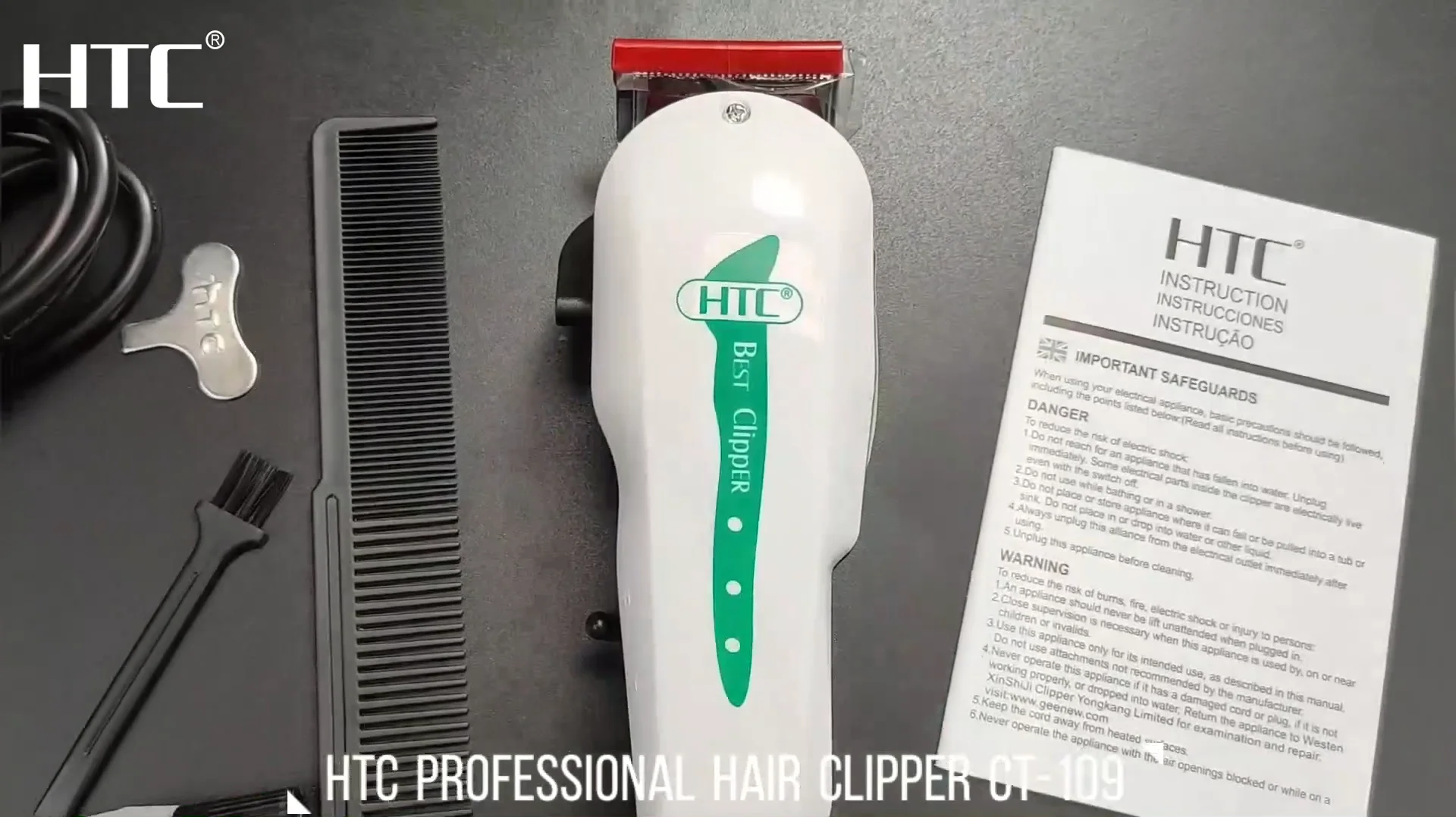 Htc Buy Online Professional Hair Cutting Machine Barber Cord Electric ...