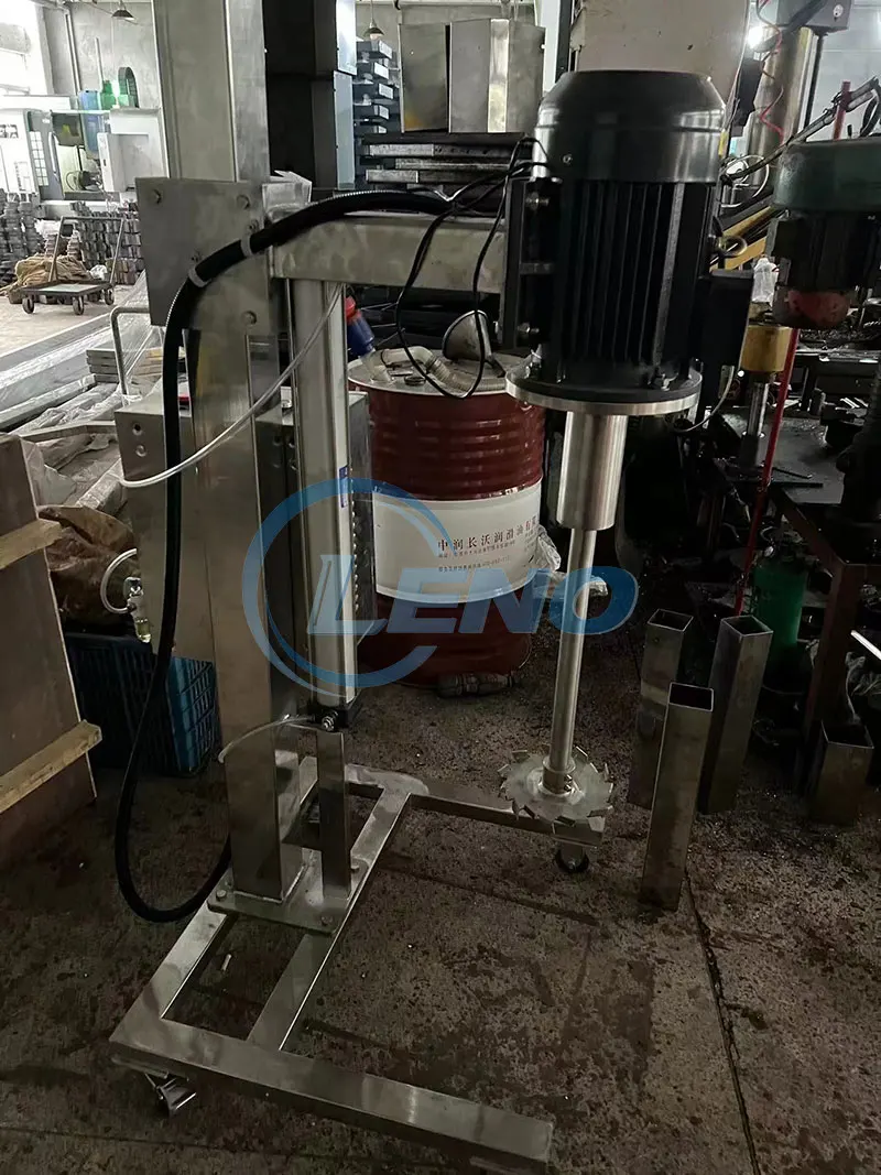 Lenotank High Shear Dispersing Homogenizer Mixer for Chemicals & Food ...