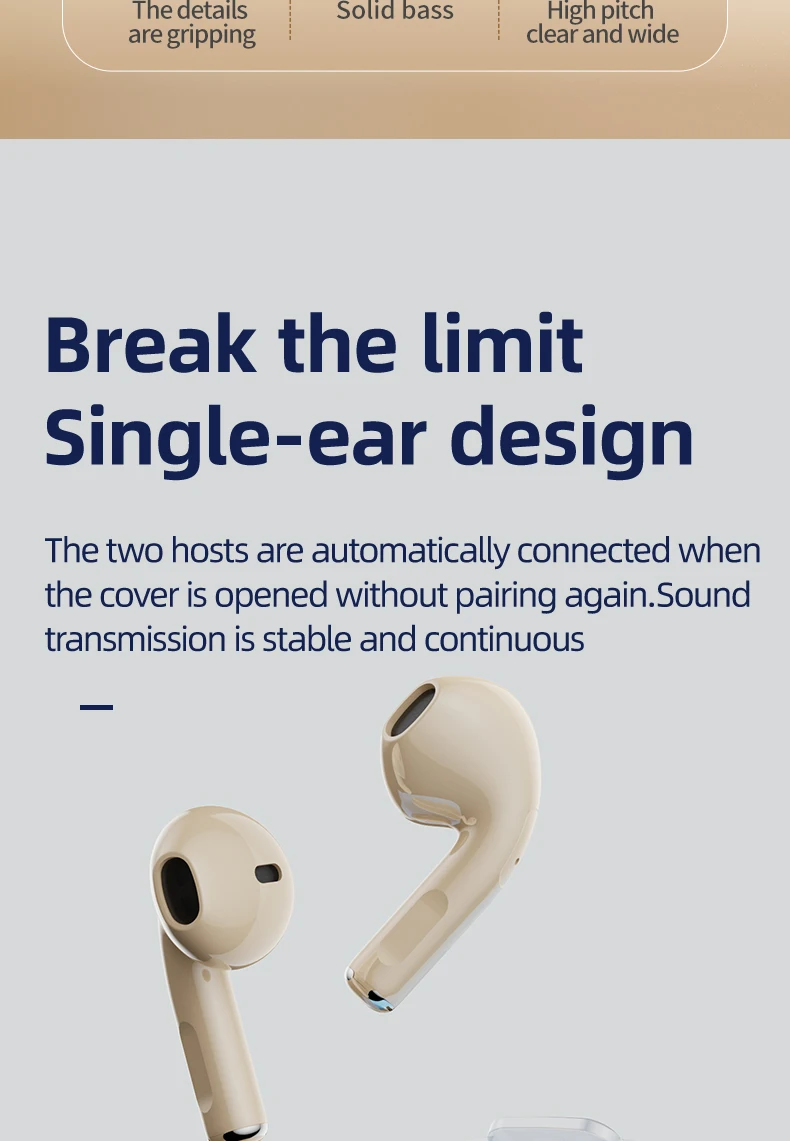 New Design Bd02 Wireless Transparent Tws Earbuds Authentic Tws Headsets ...