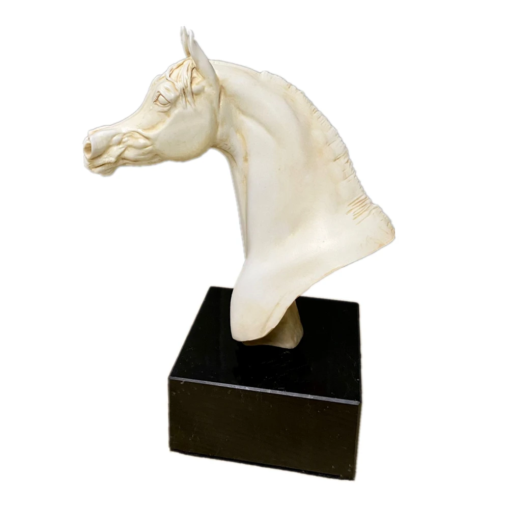 Poly Resin Ivory Arabian Horse Head Sculpture Trophy| Alibaba.com