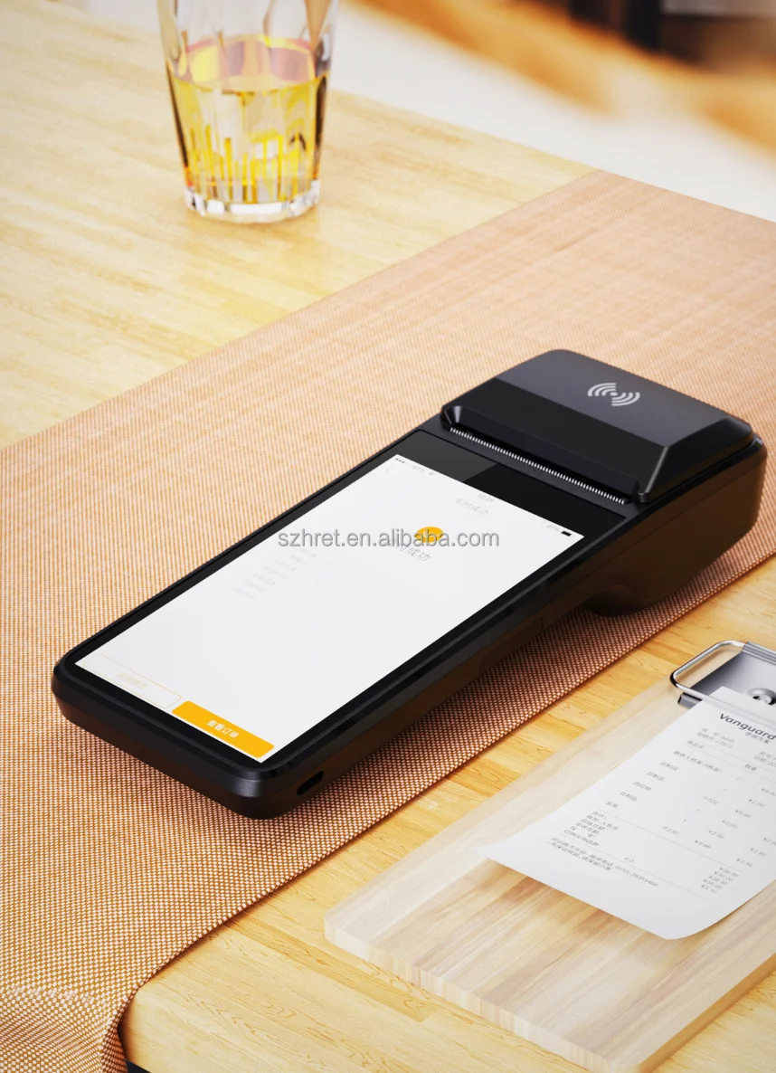 H3 Wifi Version Android System Touch Pos Terminal Machine With In-built ...