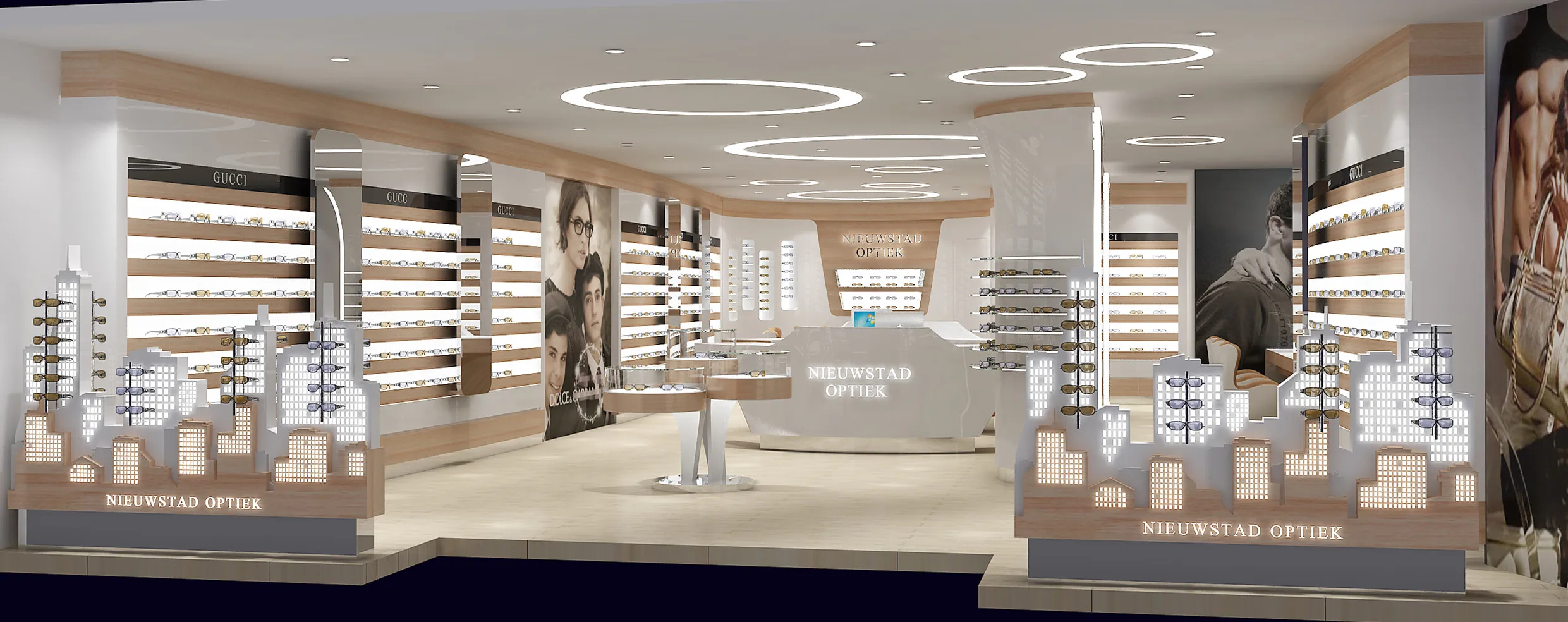 Optical Store Design - Elegant Interior & Display Ideas