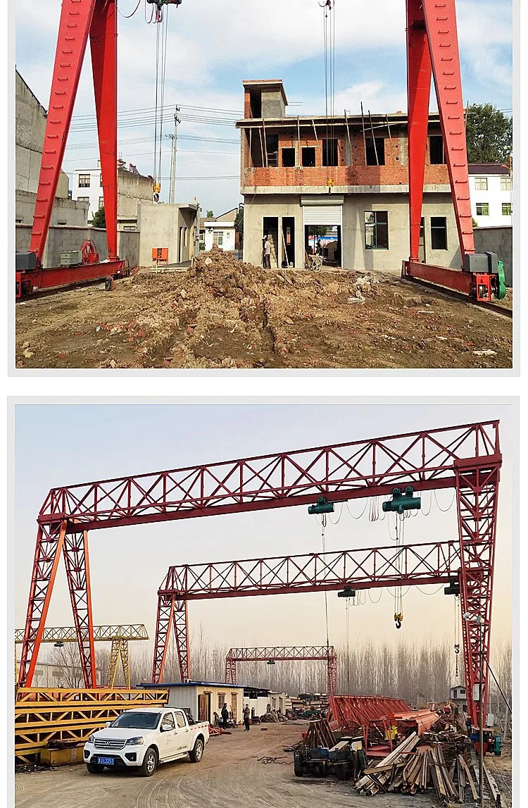 Mobile Single Girder Gantry Crane Design Movable Gantry Crane Indoor ...