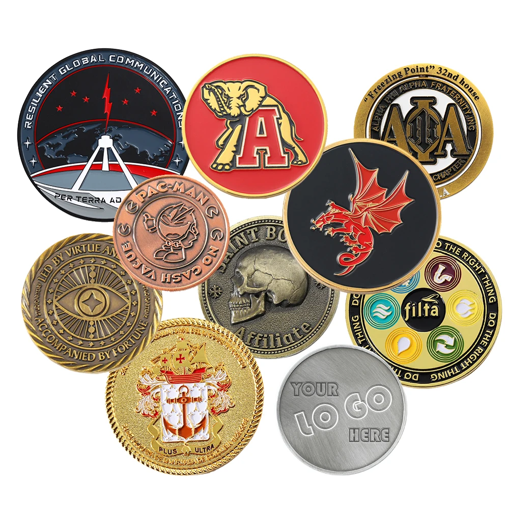 Manufacturers Metallic Stamping Zinc Alloy Custom Coin Game Token ...