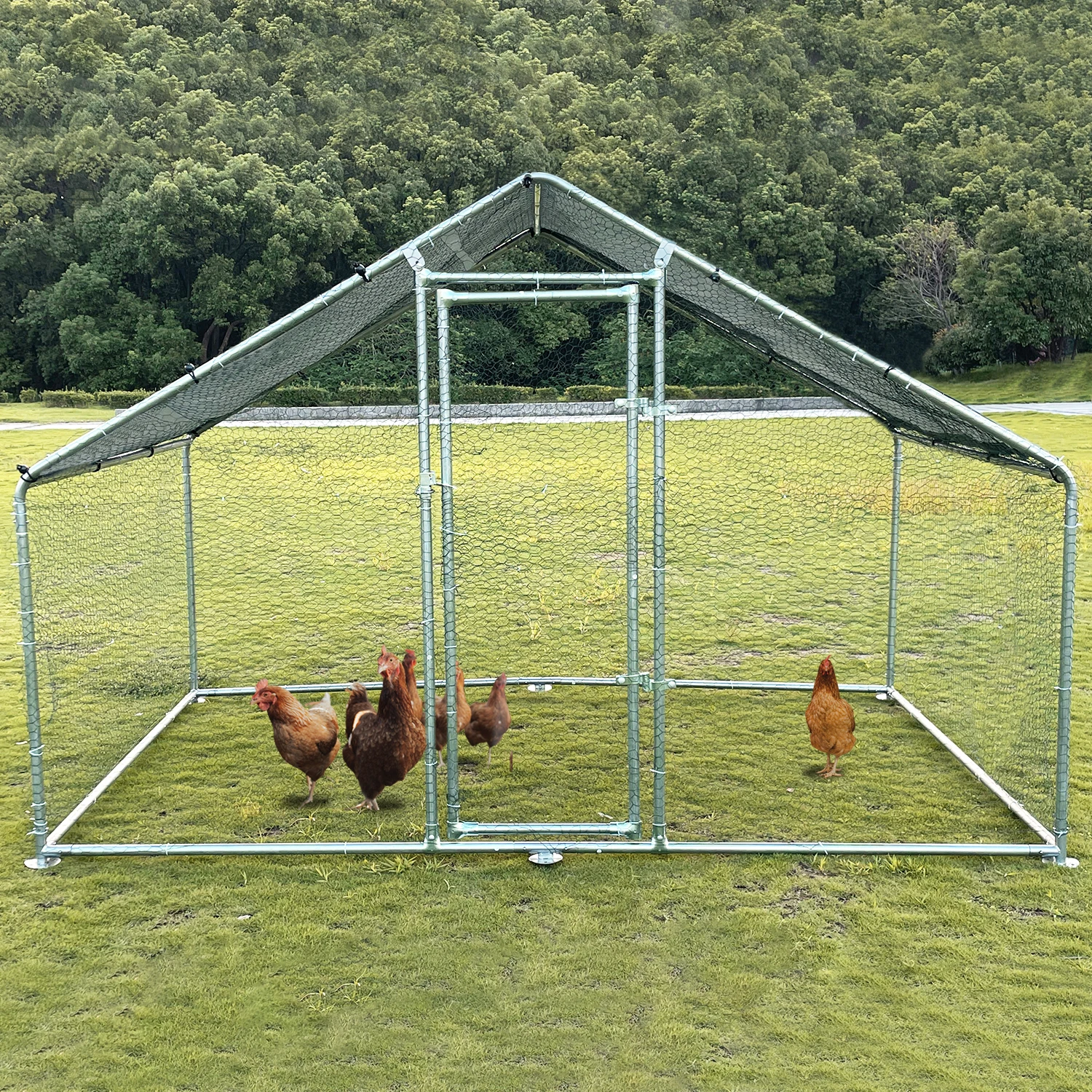 Portable Chicken Coop Commercial Chicken Cage Outdoor For Poultry Farm ...