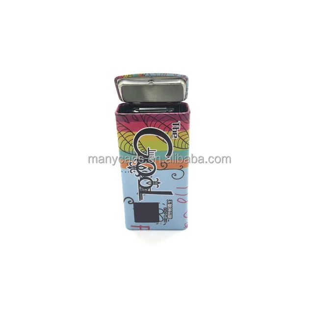 Small Rectangular Mint Tin Box - Durable & Recyclable