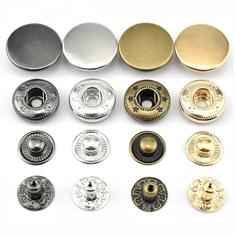 Customized Personalized Diy 17mm 15mm 12mm 10mm Spring New Snaps Button ...