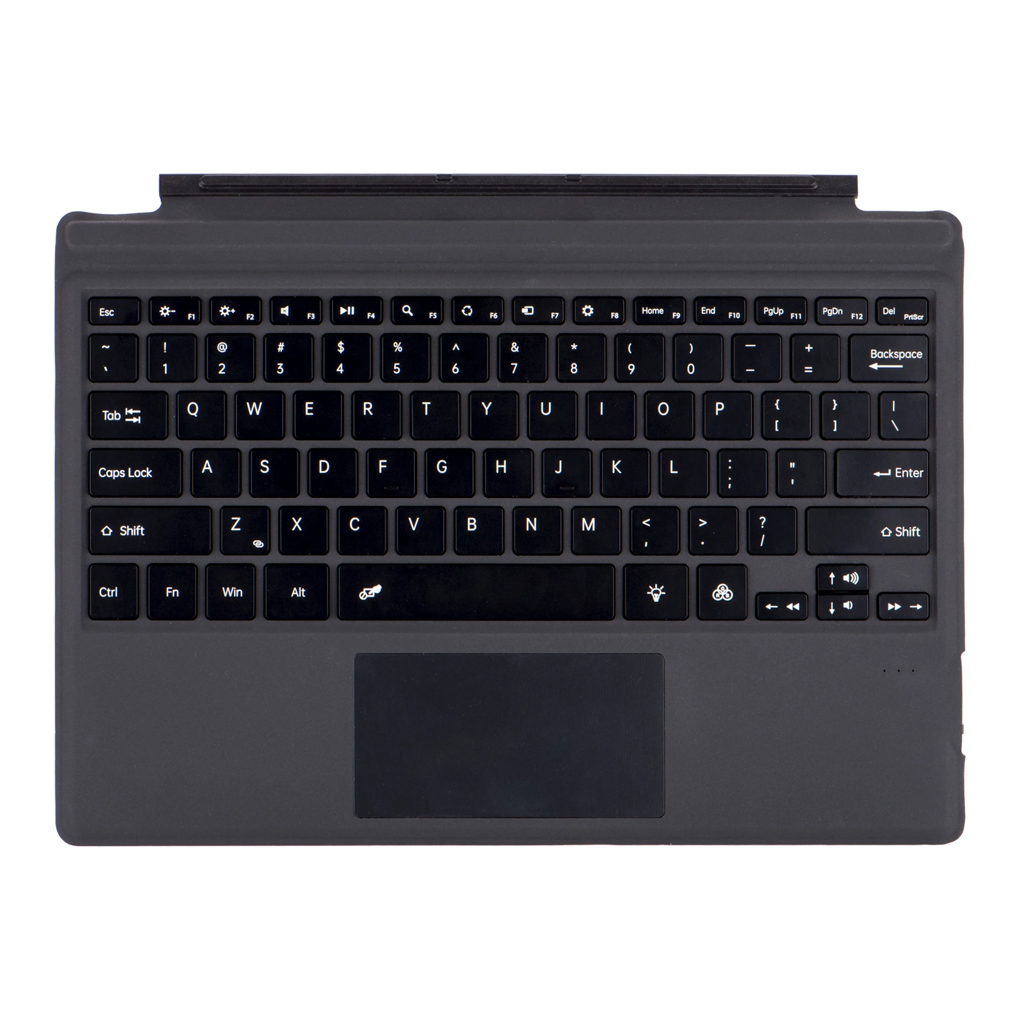Detachable Wireless Backlit Keyboard for Microsoft Surface Pro 7 with ...