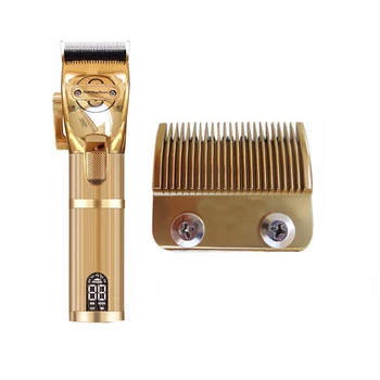 Barber Clippers Professional Salon Gold Hair Cutting Machine Pop ...