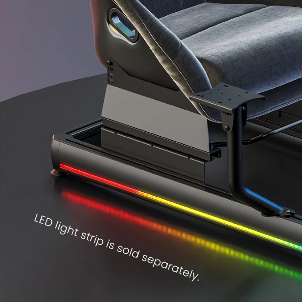 LRS08-BS02 Aluminum Gaming Racing Sim Simulator Cockpit