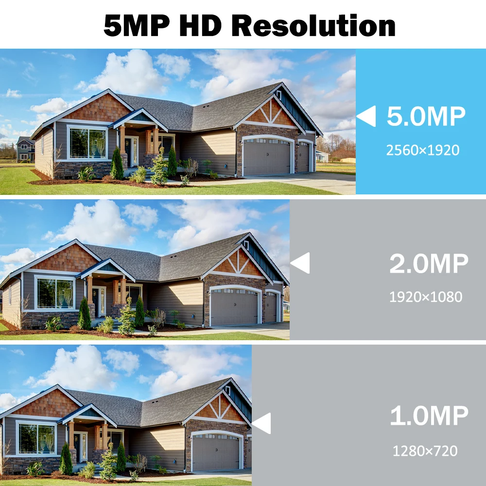 Compatible Hik-vision Smart Ir Colorvu 4mp 5mp 8mp Motion Detection Two ...