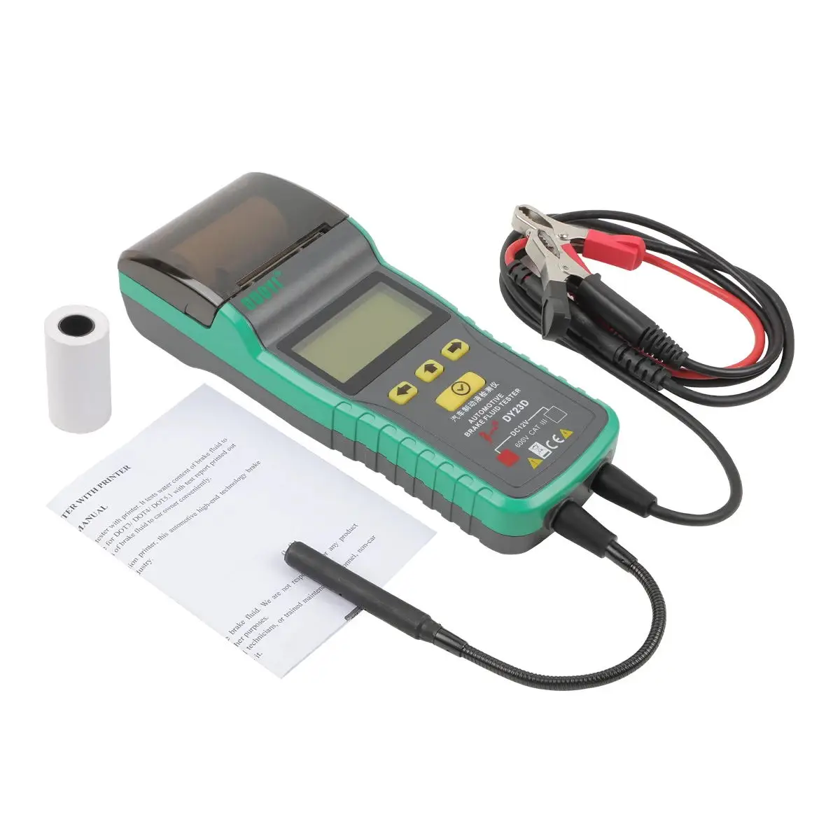 2024 DUOYI DY23D Car Brake Fluid Tester for DOT3/ DOT4/ DOT5.1 Brake ...