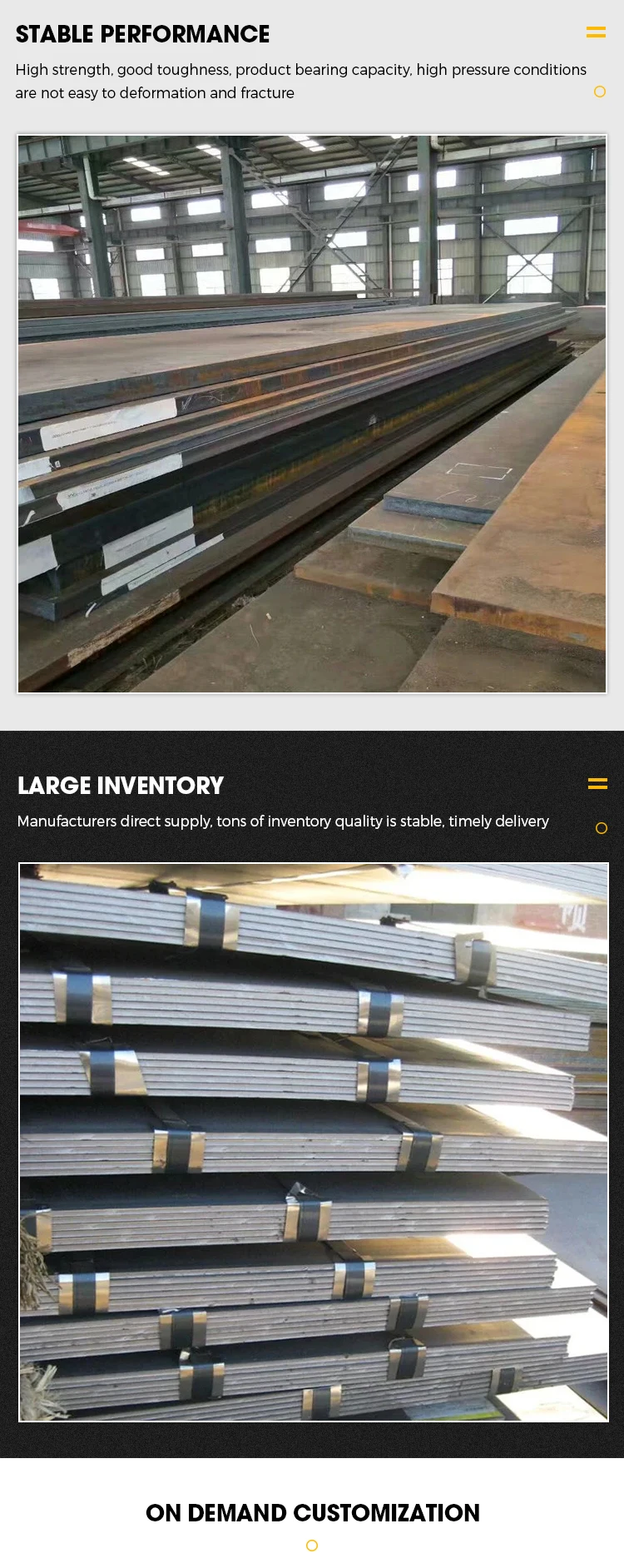 Q235nh Weather Resistence Grooved Fiber Cement Board Weathering S355j2w ...