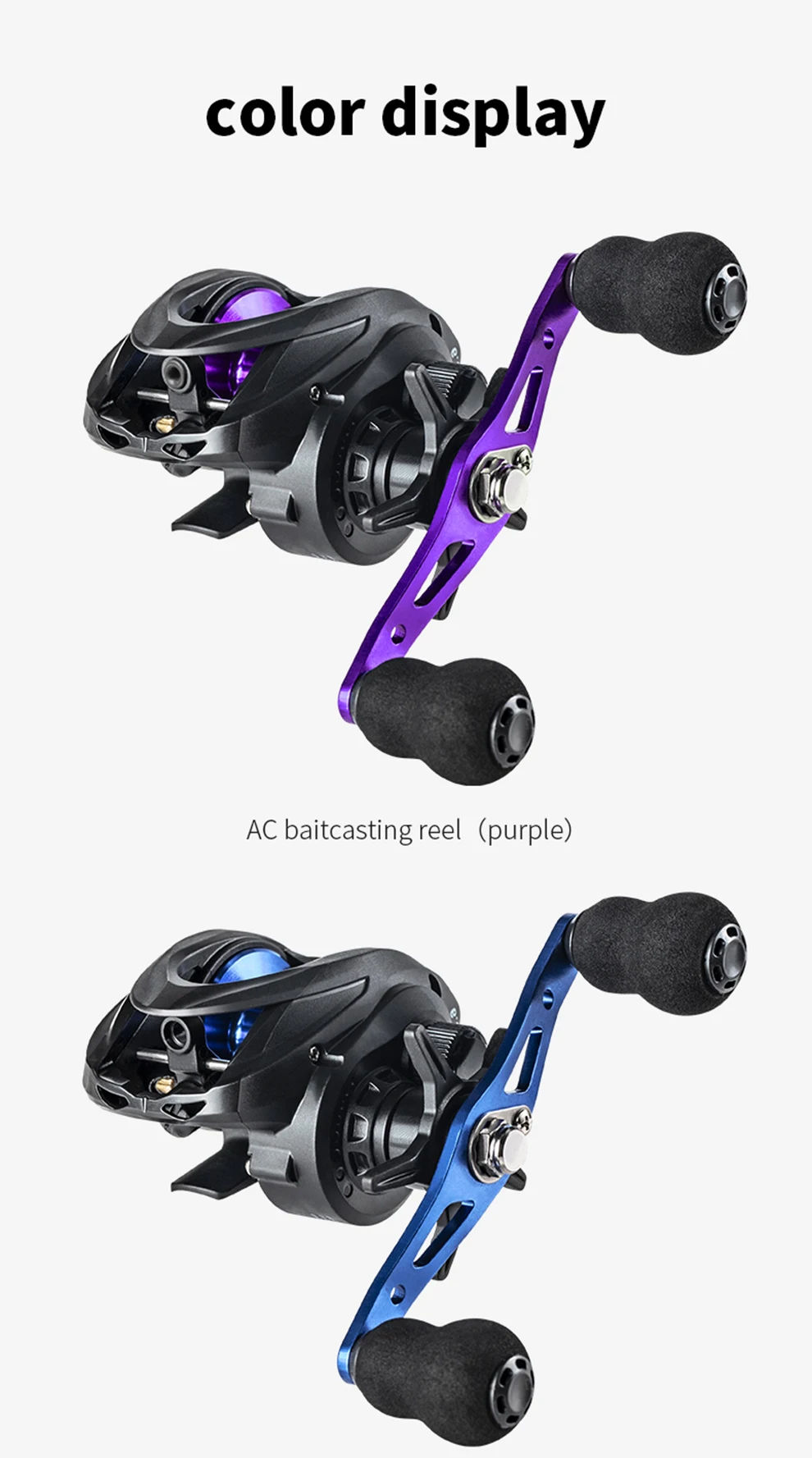 LINNHUE Super Cheap Baitcasting Reel AC2000 - Durable & Versatile