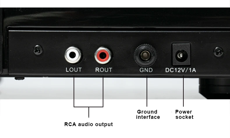 X60 Acrylic Vinyl Record Player - High End Density Board