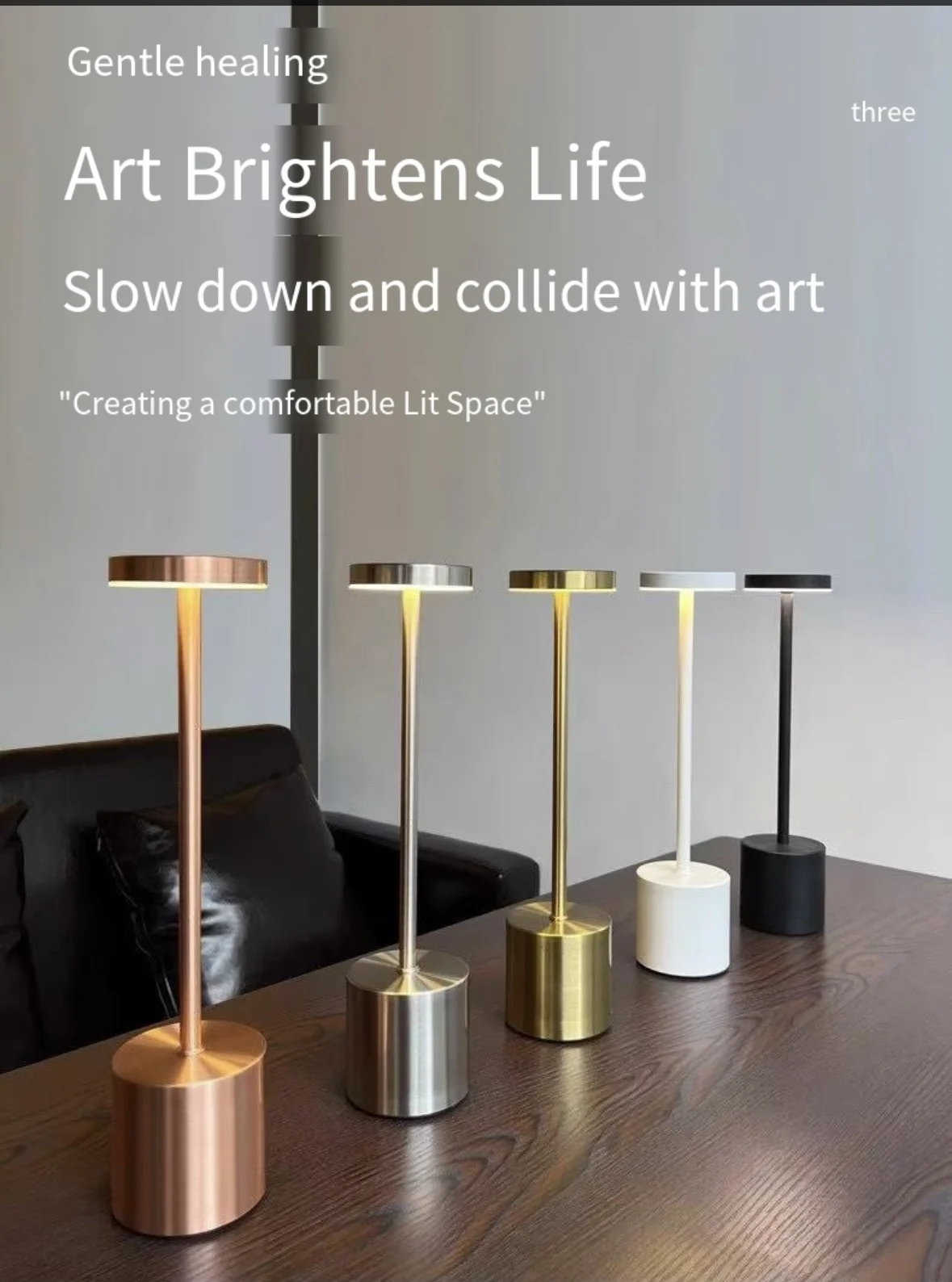 Nordic Simple I Desk Lamp - Dual Purpose Lighting Solution
