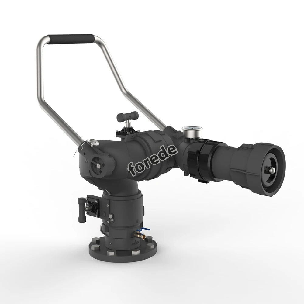 6000lpm Fixed Water Monitor With Hand For Fire Fighting - Buy Fire ...