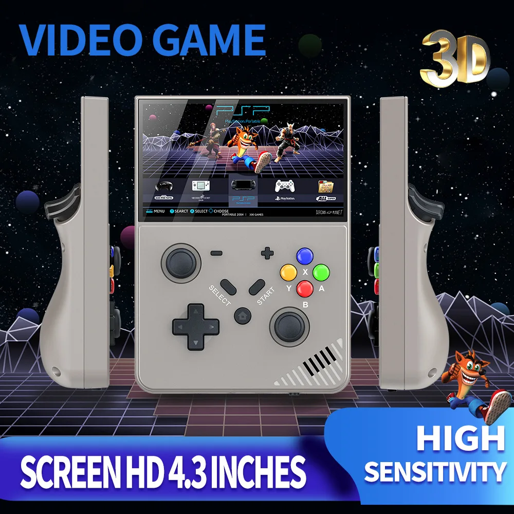M18 Retro Handheld Game Console - 20,000+ Built-in Games