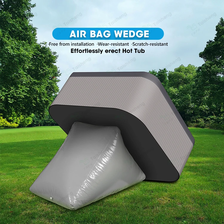 Inflatable Hot Tub Wedge Air Bag - Move & Lift Spa Easily