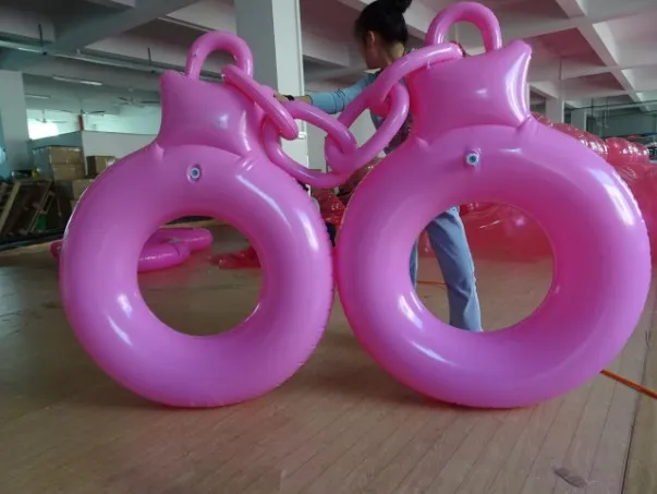 Customized PVC Pool Party Fun Handcuffs Outdoor Beach Inflatable ...