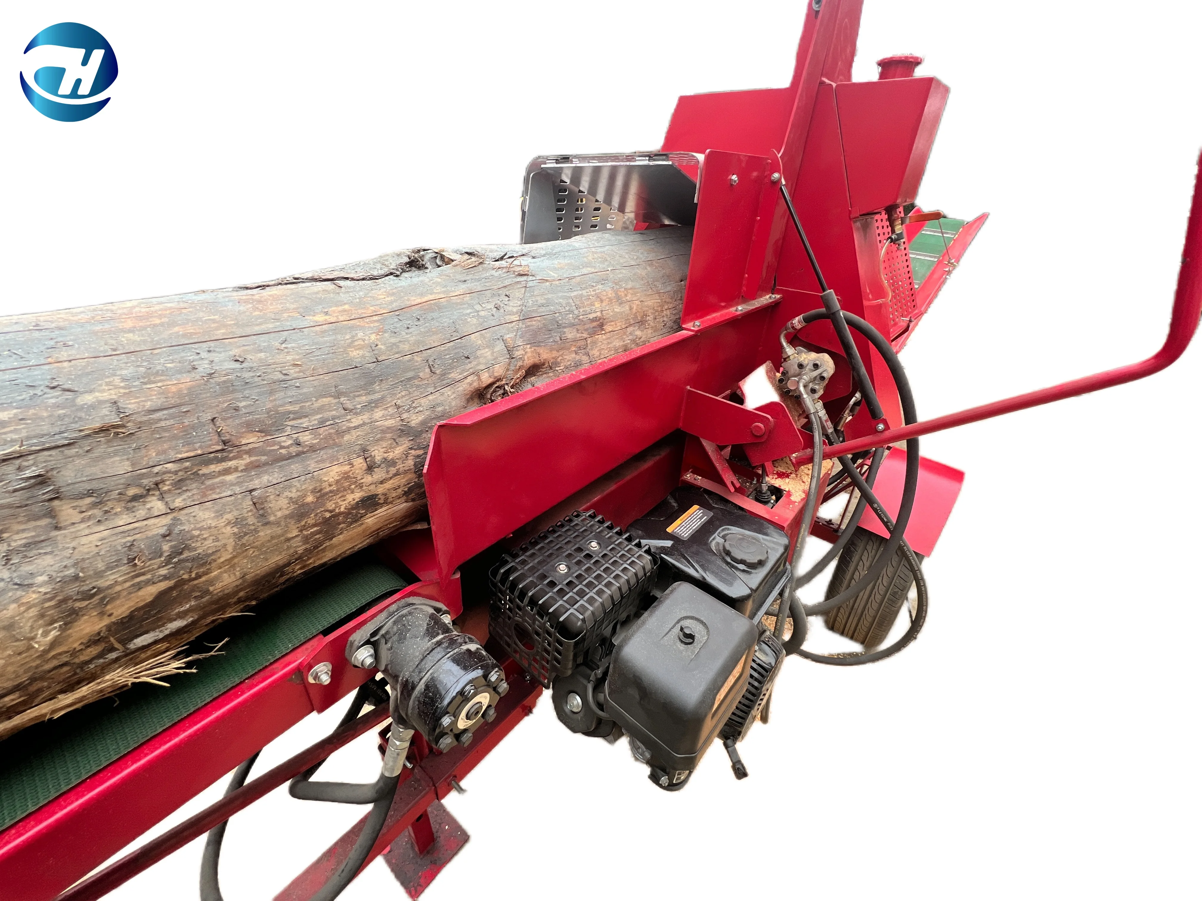 20t Firewood Processor With 24hp Gasoline Portable Firewood Processor ...