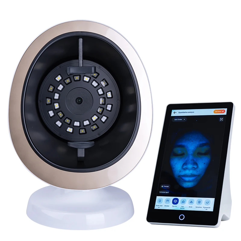 2024 New Year Smart 3D Mirror AI Facial Scanner Analyzer Machine for ...