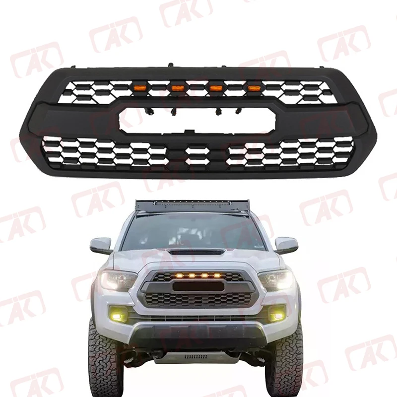 Universal Modified Led Front Grille Grill For Toyota Tacoma 2012-2015 ...