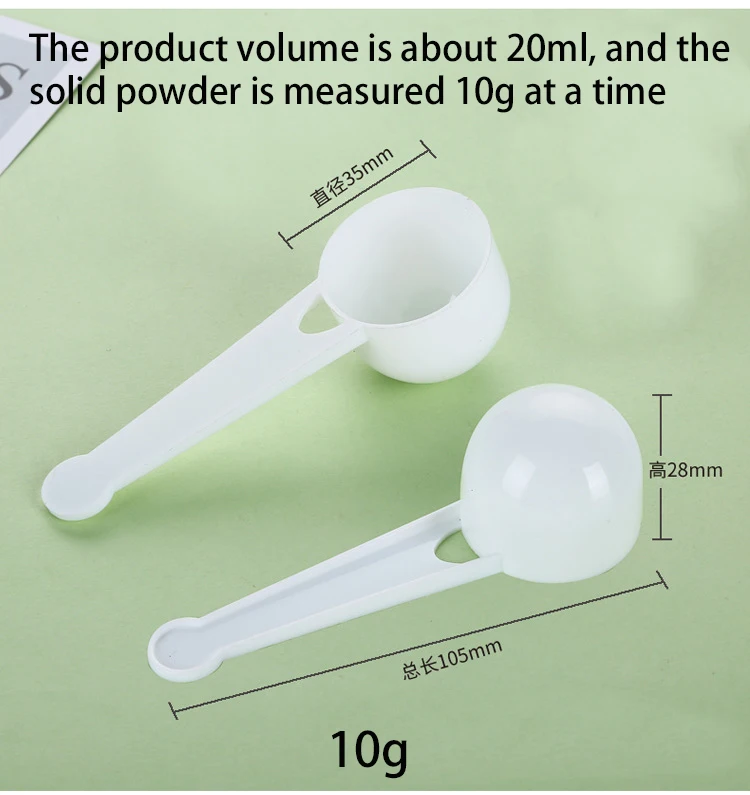 Plastic Measuring Spoons - Eco-Friendly & Versatile