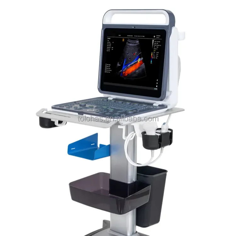 Lhapu60 Portable Color Doppler Ultrasound Machine Touch Screen Vet ...