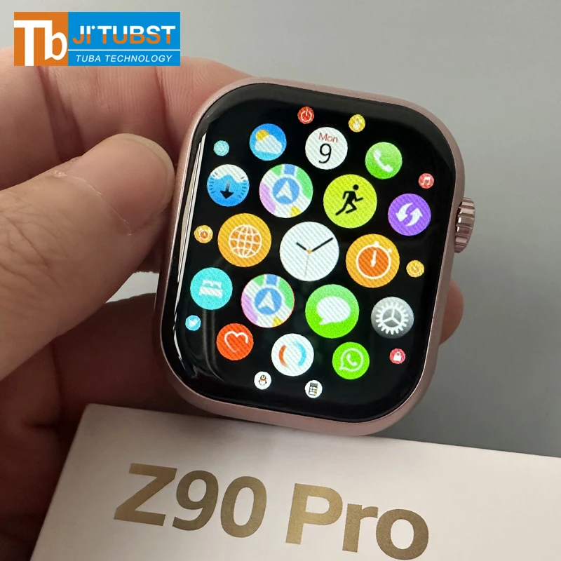 2024 Fashion Relogio Z90 Pro Smartwatch Mujer Hombre Reloj Inteligente ...