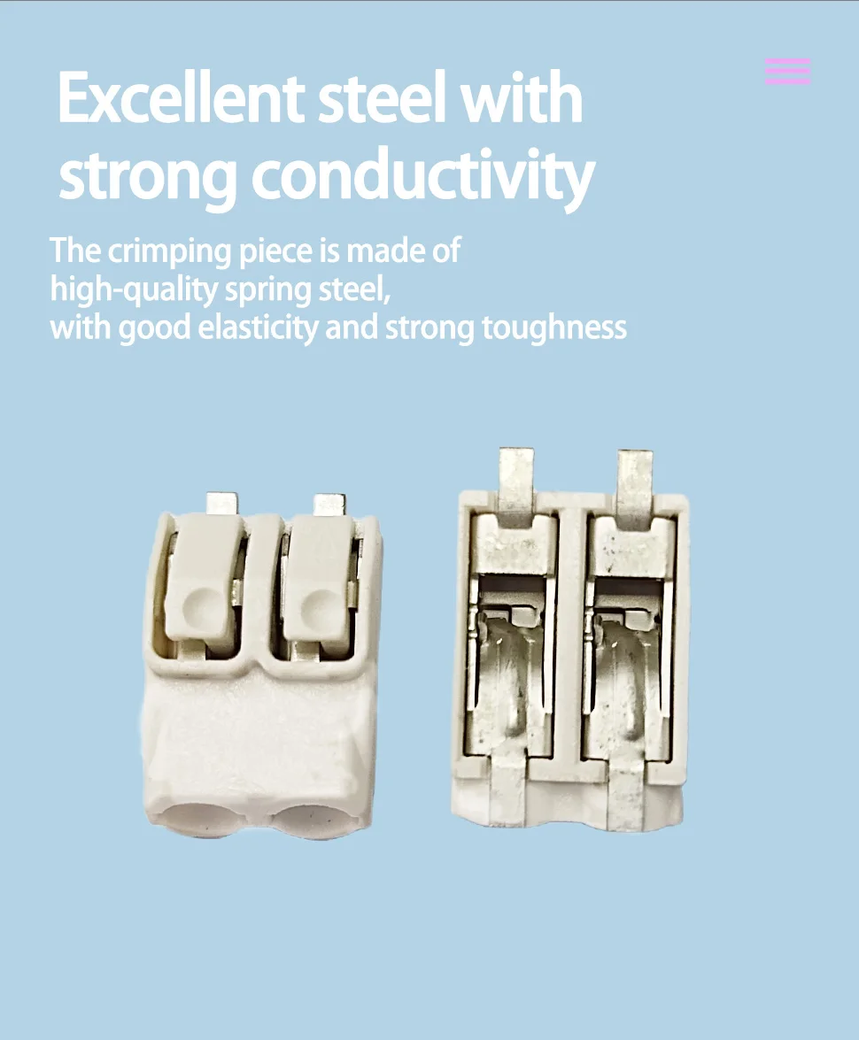 Push Pull 2068 Electric Screw Smd Terminal Block 2 Pin Led Lighting ...