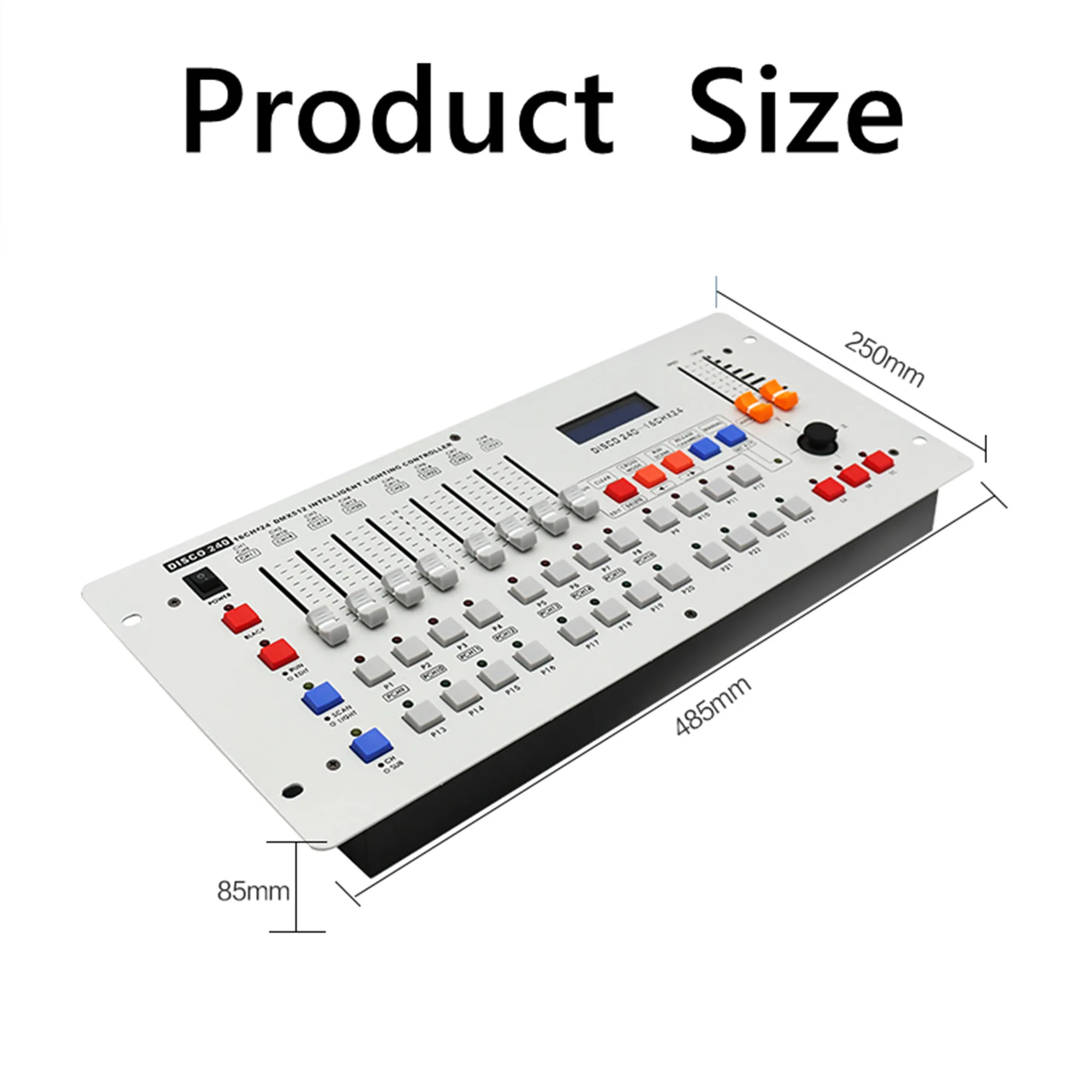DMX 512 Controller with 240 Channels for Stage Lighting
