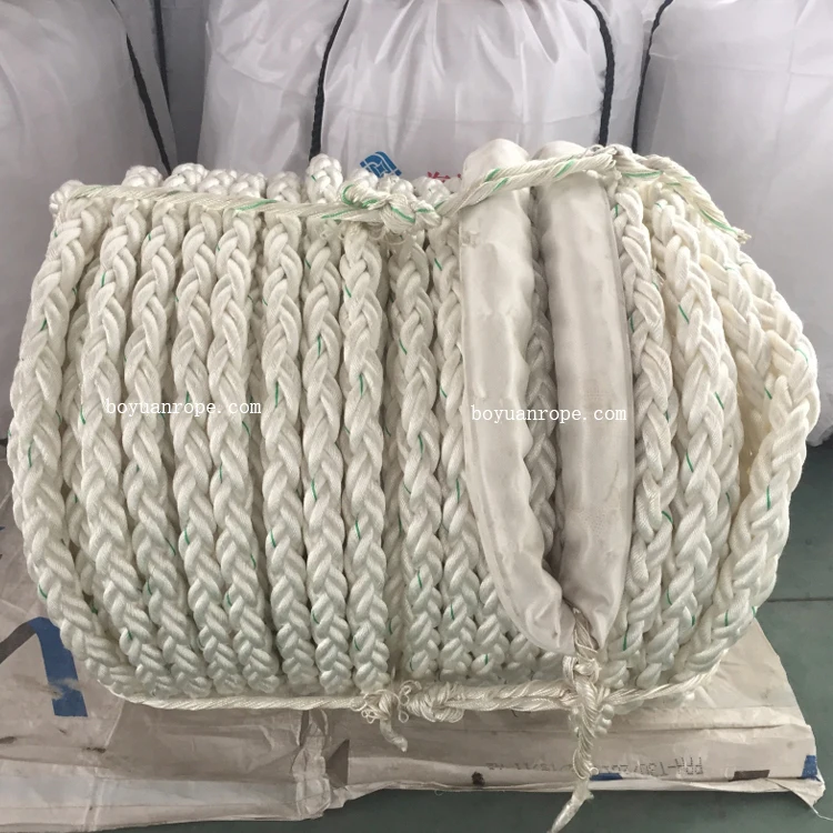 Dnv Approved Types Nylon Mooring Rope 40mm 50mm 65mm 100mm 110mm Marine Mooring Lines Rope 8 ...