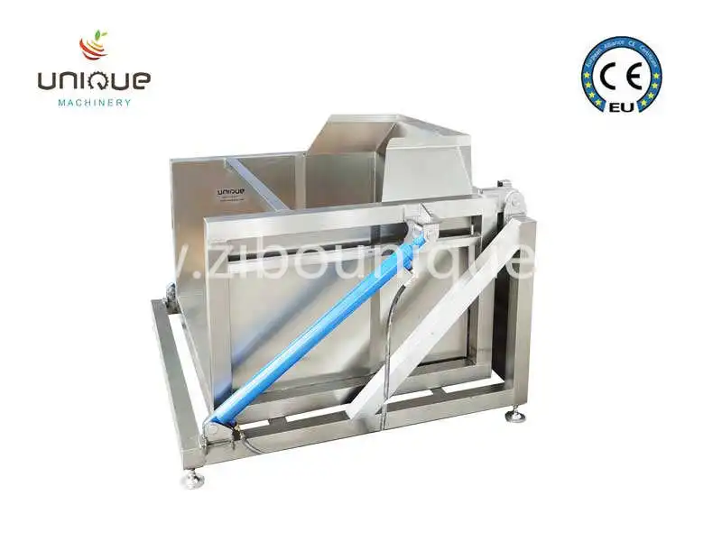 Fruit And Vegetable 304 Stainless Steel Box Crate Bin Dumper - Buy Bin ...