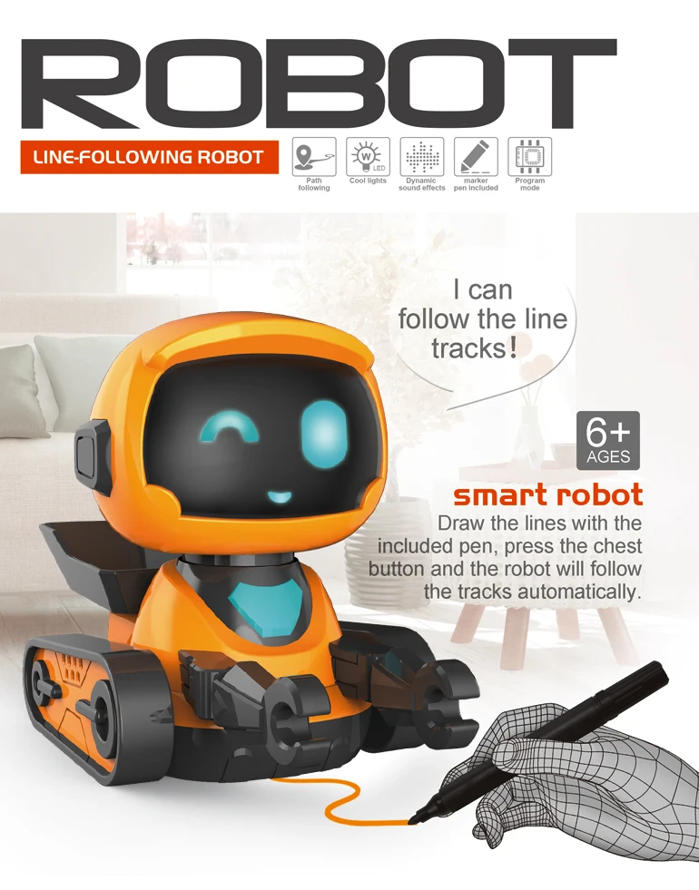 Chengji New Kids Intelligent Programming Toy - Smart Draw Line Pen ...