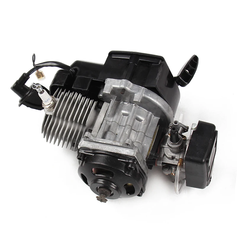 49cc Engine 2-stroke Pull Start With Transmission For Mini Motor Atv ...