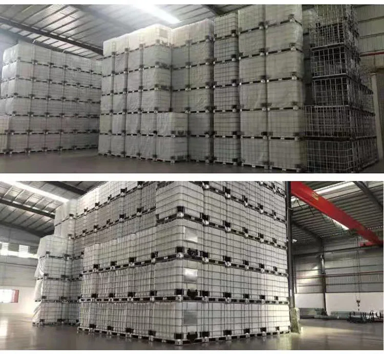 Hdpe 1000l Plastic Water Tank Ibc Chemical Storage Container Square ...