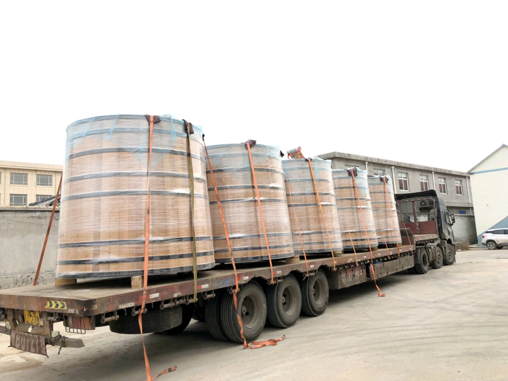 Oak Wine Barrel 55 Gallon (200L 225L) - Durable Wooden Drum for Wine ...