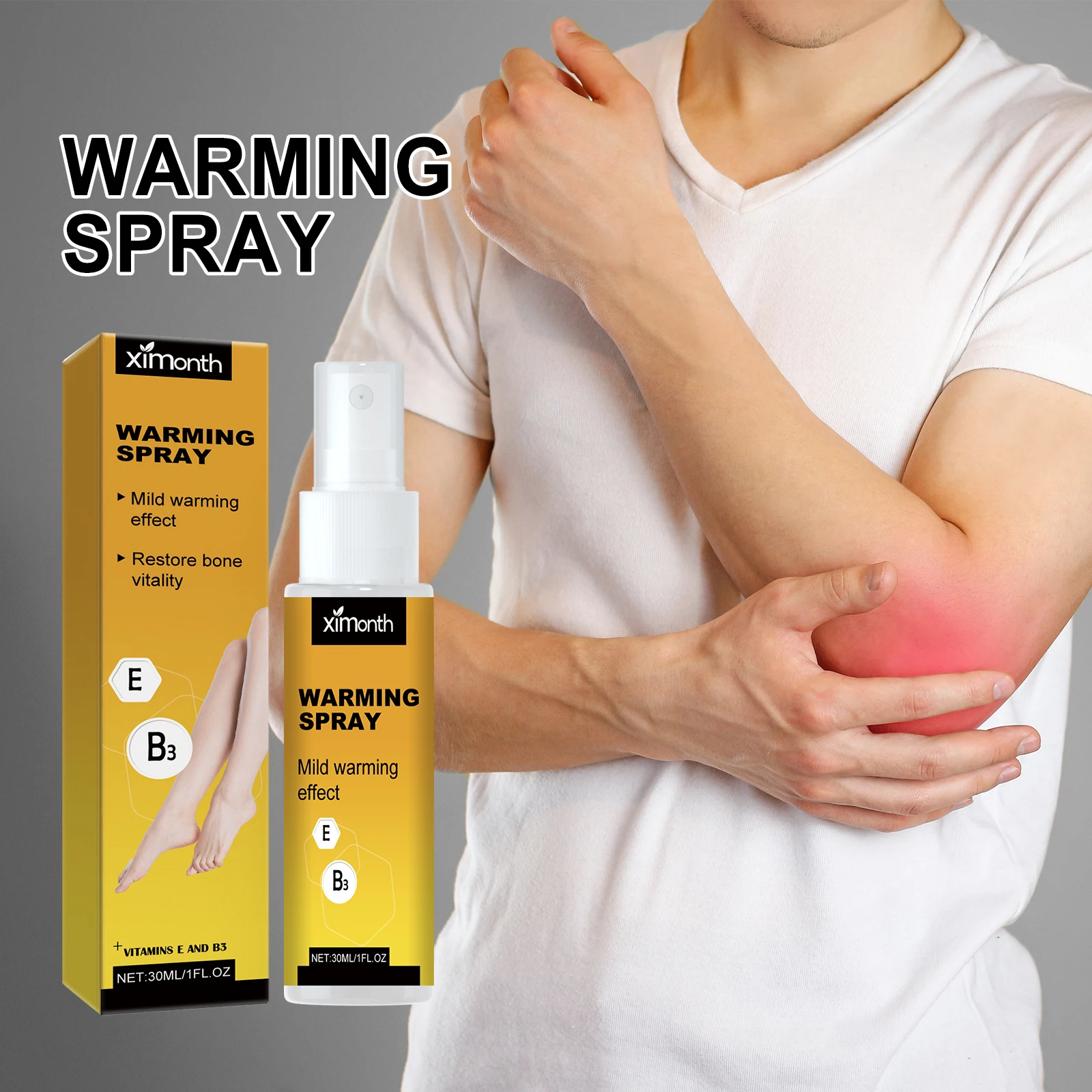 Ximanth Bone Therapy Spray - Relief for Back Pain & Arthritis