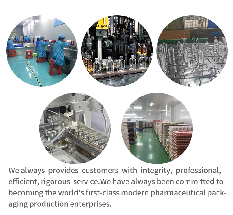 Transparent Plastic Injection Medical Packaging 3ml Vial Tray