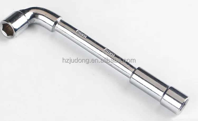Metric L Shaped Angled Open Hex 6 Point Socket Wrench for Mechanics ...