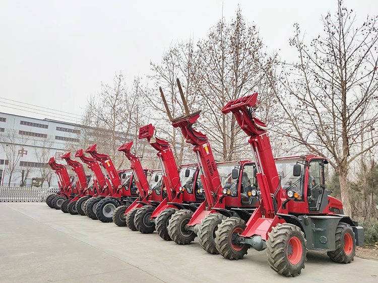 Ce Certified Agriculture Mini Loader Articulated Structure Small Farm ...