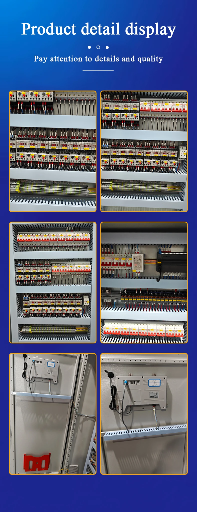 Control Cabinet PLC Control System Electric Cabinet Low Voltage Control ...