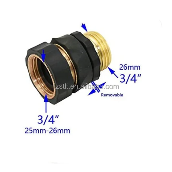 Garden Quick Connector 3/4 In Brass Fast Connection Garden Hose - Buy ...