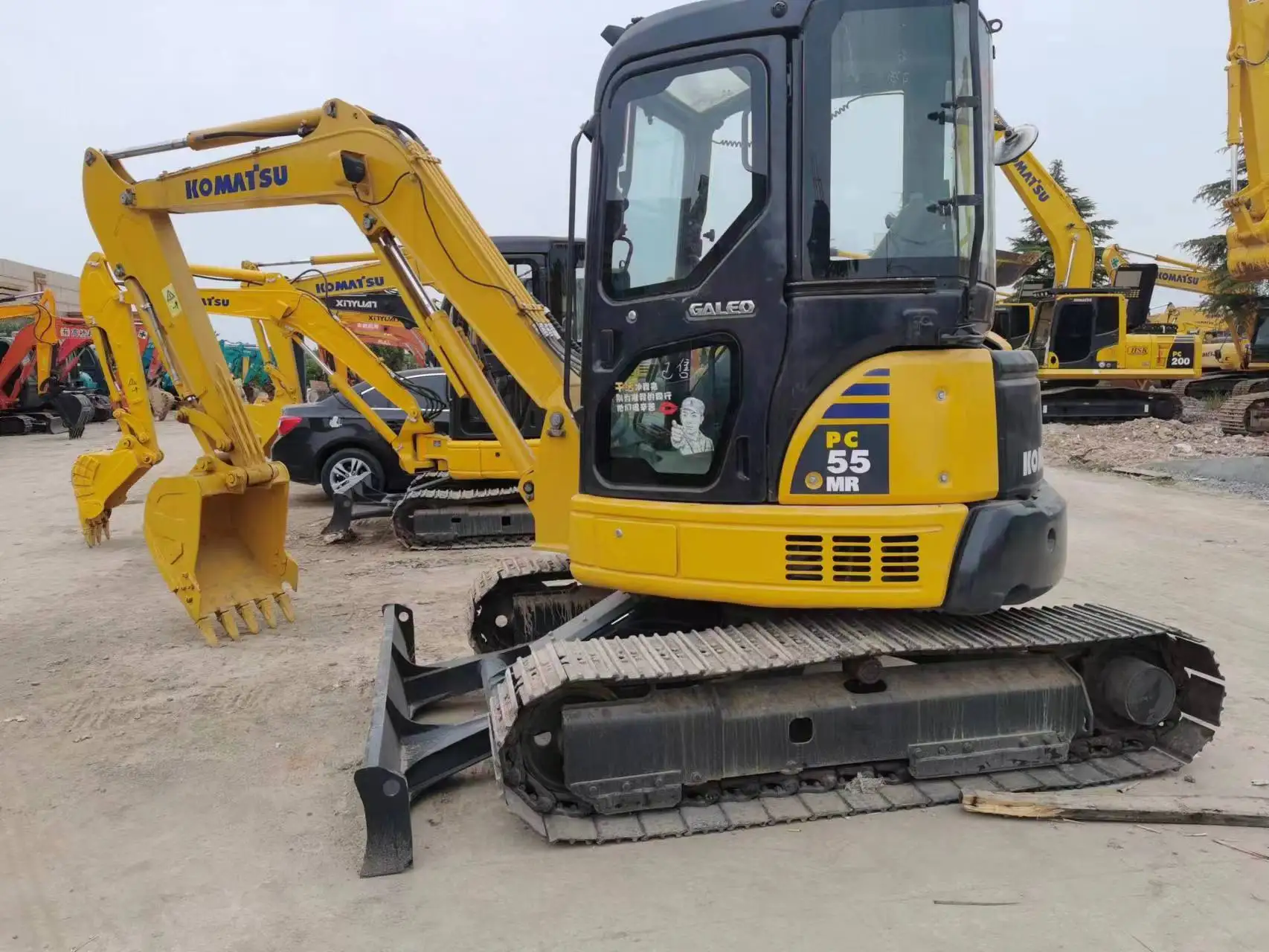 Used Komatsu Mini Excavator/Mini Digger Komatsu PC55MR Crawler Excavator Mini Used| Alibaba.com