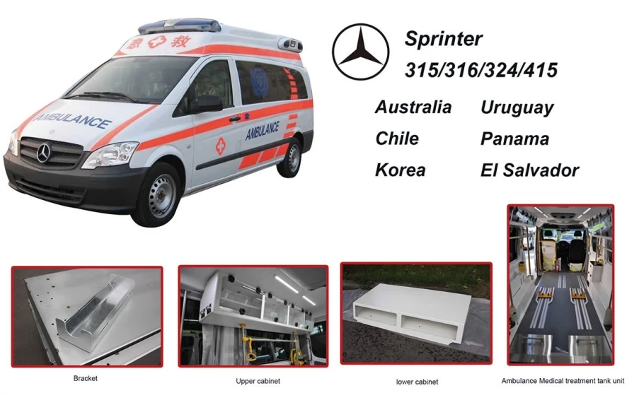 Oem Mercedes Bens Sprinter Van Ambulance Conversion Cabinet Kits - Buy ...