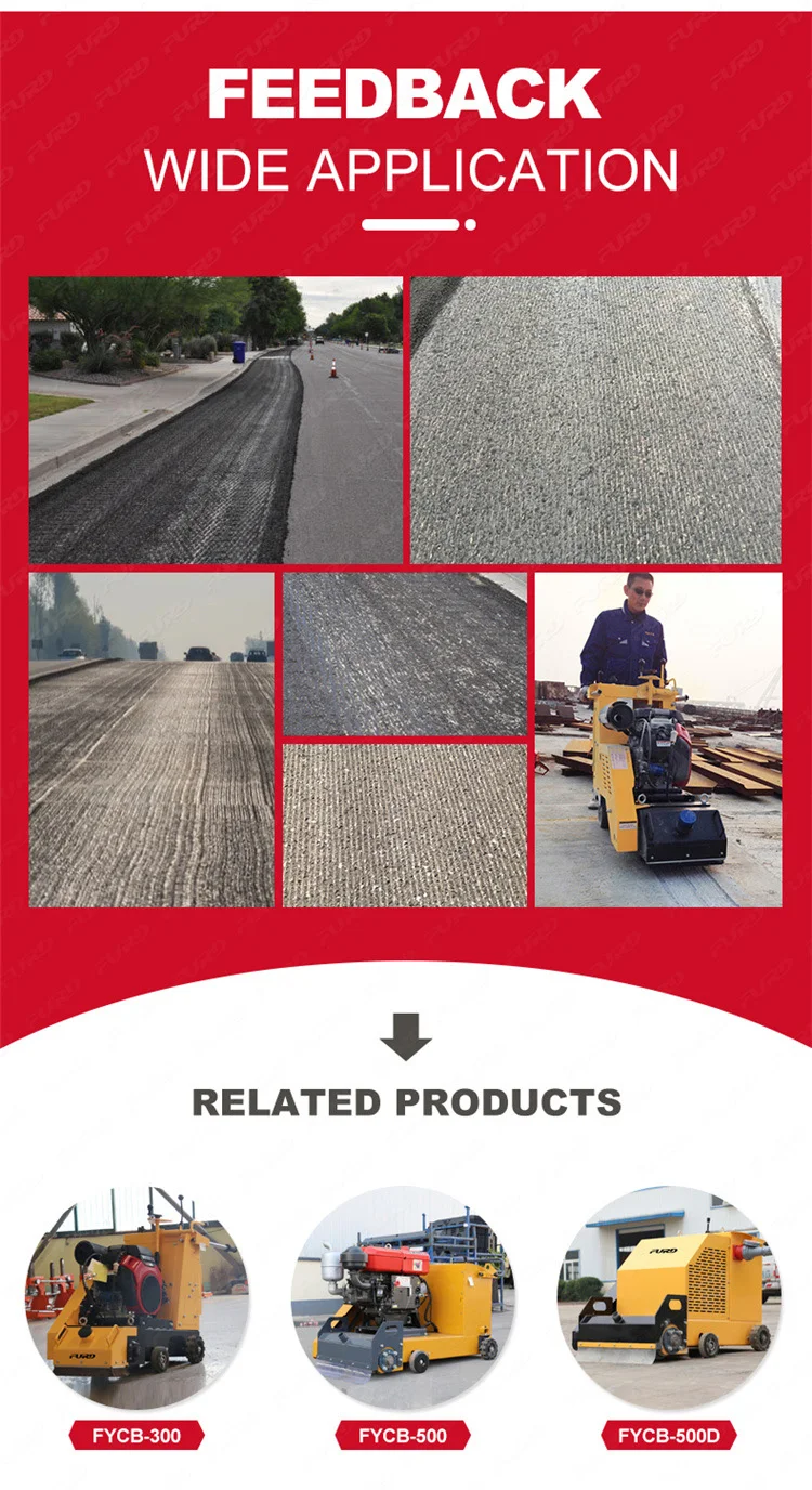 Mini Compact Asphalt Milling Machine For Asphalt And Concrete Pavements ...