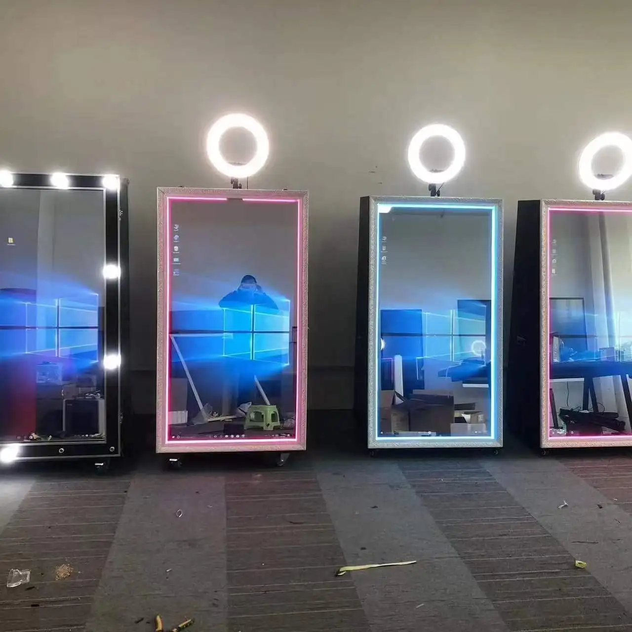 Traditional Popular Magic Mirror Photo Booth Machine Selfie Photobooth ...