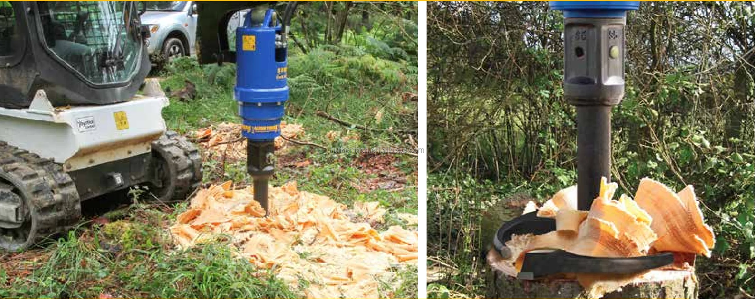 Forestry Machinery Auger Torque Log Cutter Auger Stump Planer Grinder ...