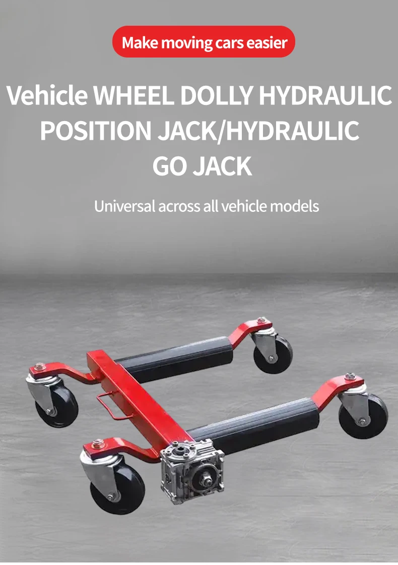 12" Mechanical Vehicle Positioning Jack, Go Jack Wheel Dolly for Car ...